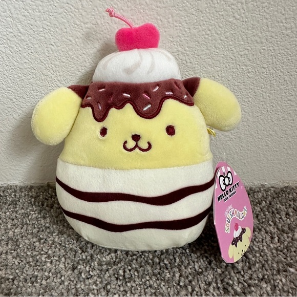 Squishmallows | Toys | Pompompurin Squishmallow Sanrio Nwt | Poshmark